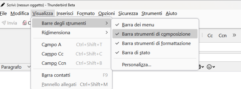 Ripristino tasto invio scomparso su Thunderbird – SimoneZanella.it